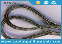 China 24mm Anti-twisting Breaking Load 360kN Braided Steel Wire Rope Overhead Line Stringing Rope for sale