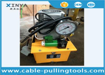 China 220V TRANSMISSION LINE STRINGING TOOLS HIGH PRESSURE ELECTRIC HYDRAULIC PUMP 700BAR , 1000PSI FOR POWER SUPPLY for sale