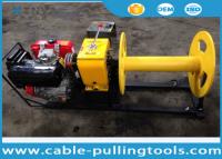 China 3 Ton Diesel Engine Cable Pulling Winch For Stringing ABC Cable ISO for sale
