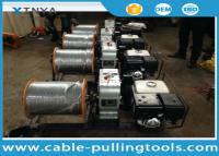 China Honda Gas Engine Powered Winch Cable Pulling Tools With 300M Wire Rope for sale