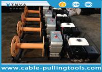 China Durable Cable Winch Puller 5 Ton Capacity For Rope Pulling During Pole Erection for sale