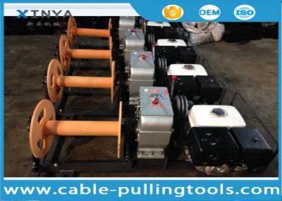 China Durable Cable Winch Puller 5 Ton Capacity For Rope Pulling During Pole Erection for sale