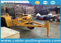 China Welded Steel Underground Cable Tools 2 Ton Cable Reel Trailer Cable Carriage Vehicle for sale
