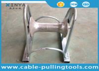 China High Strength Underground Cable Tools / Straight Line Cable Roller Zinc Plated With Aluminum Rollers for sale