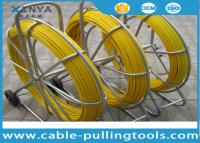 China Underground Cable Tools High Strong FRP Duct Rodder Electric Cable Duct Rod for sale