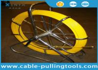 China Underground Cable Tools High Strong FRP Duct Rodder Electric Cable Duct Rod for sale