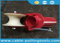 China Cable Laying Equipment , Underground Cable Tools Canble Roller Steel Bellmouths With Roller for sale