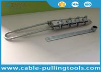 China 11-15 MM Fiber Optic Cable Stripping Tool Bolted Type OPGW Cable Grip for sale