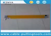 China Telescopic Fiberglass Hot Stick For High Voltage Insulating Switch Out Operating for sale
