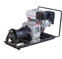China JJM1Q 1 Ton Lifting Gas Powered Winch 15m / Min With Honda / YAMAHA Engine for sale