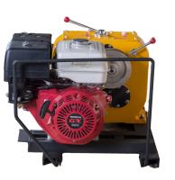 China 8 Ton Cable Winch Puller With Honda Gasoline Engine For Power Construction Cable Pulling for sale