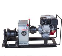 China Fast Speed 3 Ton Cable Winch For Power Construction With Honda Engine for sale