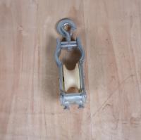 China Seat hanging dual purpose pulley stringing block SHC details With Nylon / Aluminium Alloy Wheels for sale