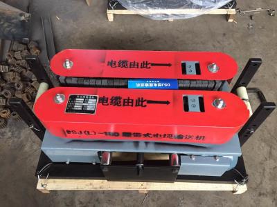 China DSJ-180 Electric Cable Pulling Winch with 900kg Pulling Force and 6m/min Speed for Underground Power Cable Installation for sale