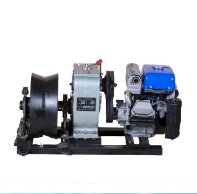China 5 Ton Threading Machine Cable Winch Puller For Power Construction for sale