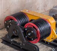 China Honda / Yamaha Engine 5 Ton 50KN Double Capstan Winch Pulling Hoisting for sale
