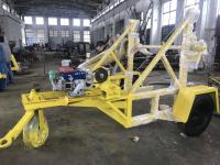 China 10 Ton Cable Trailer Underground Cable Tools For Cable Transportation for sale