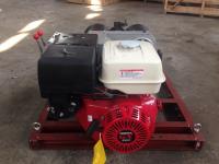 China 5tons Double Capstan Drum Winch With Trailer Can Match Honda / Yamaha Gasoline Engine for sale