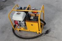 China High Pressure Hydraulic Pump Station 80Mpa Rated Flow 1.6L/min Honda Gasoline Engine for sale