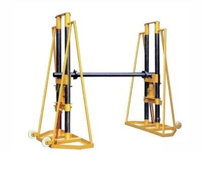 China 15T Hydraulic Cable Reel Elevator Underground Cable Tools Hydraulic System Light And Durable for sale