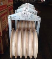 China Transmission parts pulleys Bundled Conductor Stringing Block pulley With Large Diameter for sale