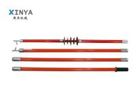 China Fiberglass Insulated Telescopic Operating Rod Hot Stick Link Stick for sale