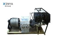 China High Efficiency 3t Faster Air Cooling Gasoline Engine Powered Winch for sale