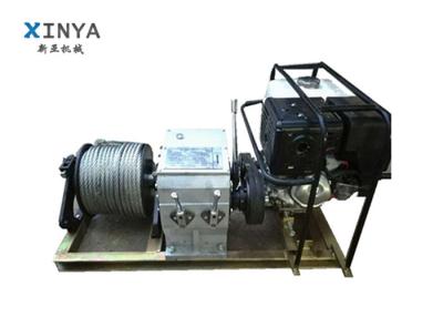 China High Efficiency 3t Faster Air Cooling Gasoline Engine Powered Winch for sale