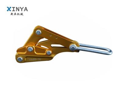 China 40KN Rated Load Aluminum Alloy Wire Grip with 32mm Max Open and Corrosion Resistant Come Along Clamp for sale