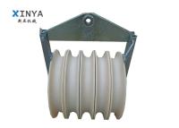 China Transmission Line Stringing Tools 916mm Diameter Stringing Pulley Block for Conductor for sale