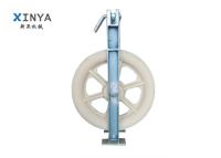 China Transmission Line Stringing Tools 830mm Diameter Conductor Stringing Pulley Block With Nylon wheel for sale