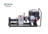 China Gasoline Engine Small Cable Pulling Winches for Power Construction for sale