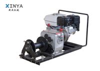 China Gasoline Engine Small Cable Pulling Winches for Power Construction for sale
