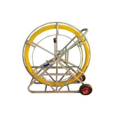 China High Tensile Strength Fiberglass Cable Duct Rodder with Smooth Protective Coating for Flexible Cable Pulling in Bends for sale