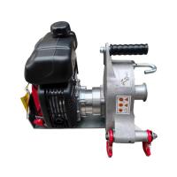China Mini Lightweight Gasoline Hand Winch with 1000kg Capacity and Fast Drum Brake for Construction Lifting for sale