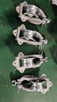 China 7”Universal Cable Roller & Stringing Block for Transmission Line Installation | Versatile Overhead Pulley for sale