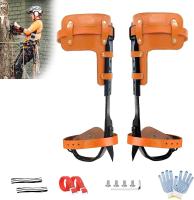 China Upgrade Leather Pole Climbing Spikes Ergonomically for sale