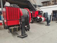 China SA-YQ60 60KN Hydraulic Cable Puller With Diesel Engine For Stringing Conductor for sale