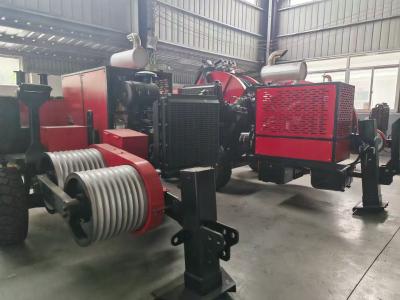 China SA-YQ60 60KN Hydraulic Cable Puller With Diesel Engine For Stringing Conductor for sale