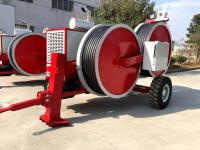 China 2x50KN Continuous Tension Hydraulic Tensioner with Diesel Engine and Electronic Control for Cable Stringing for sale