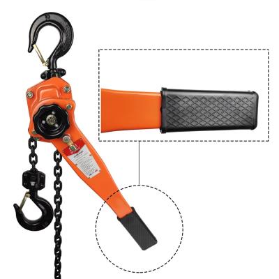 China Heavy-Duty VA Type Manual Ratchet Lever Hoist with 1T Rated Load and 1.5m Lifting Height - Hand Operated Chain Block for sale