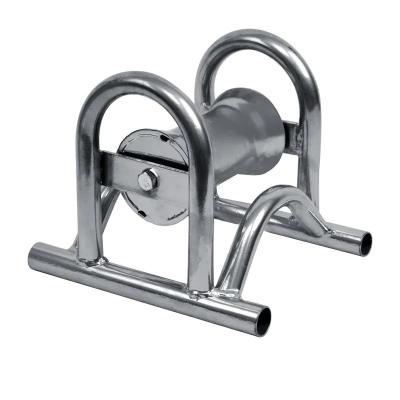 China Manhole Cable Roller Three Drum Roller Various Single Cable Pulley Rollers for sale