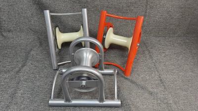 China Cable Block Small Cable Roller for Wire Rope Cable Pulling Rollers for sale