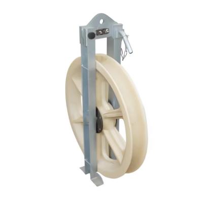 China 1040 Series Nylon Stringing Pulley Block 1040mm Wheel Diameter for sale