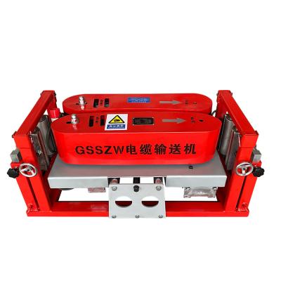 China GSSZW Cable Pulling Machine with 10-190mm Cable Diameter 6m/min Pulling Speed and 1.1KWx2PCS Power for Efficient Cable Laying for sale
