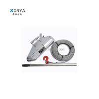 China 5.4 Ton Capacity Tirfor Hoist with 20 Meter Steel Wire Rope for Manual Cable Pulling for sale