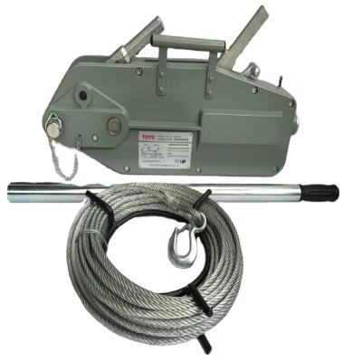China 0.8Ton Capacity Manual Lever Winch with 20M Lifting Height and 1 Year Warranty for Construction Hoist for sale
