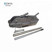 China 0.8 Ton Mini Hand Winch with Steel Wire Rope and 20m Lifting Height for Construction Hoist for sale