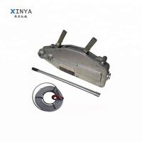 China 0.8 Ton Mini Hand Winch with Steel Wire Rope and 20m Lifting Height for Construction Hoist for sale