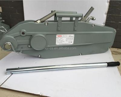 China 3.2T Capacity Tirfor Manual Wire Rope Hoist with 3200KG Rated Capacity and 16mm Rope Diameter for Heavy Lifting for sale